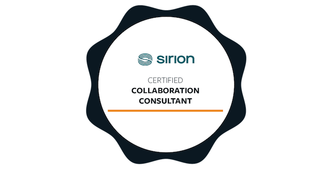 Sirion Certified Collaboration Consultant - Credly