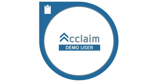 Acclaim Demo - Version 2019 - Credly