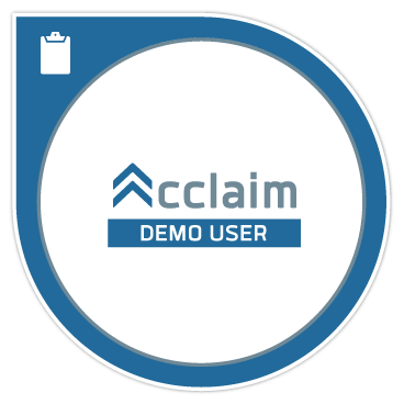 Acclaim Demo - Version 2019 - Credly