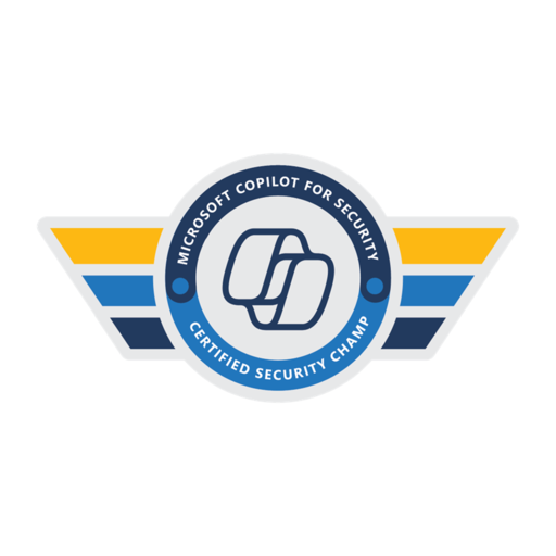Microsoft Copilot for Security Certified Champ - Credly