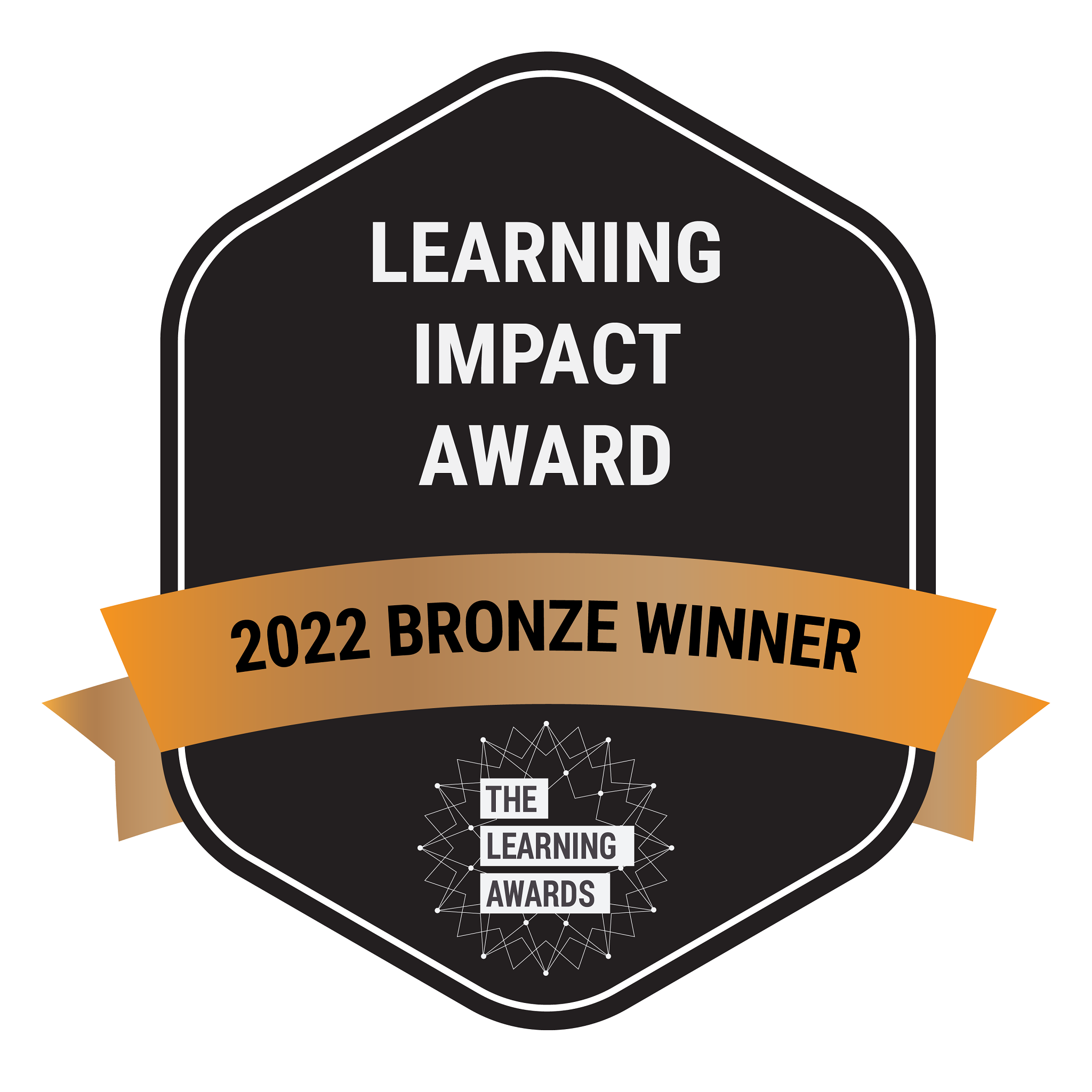 Learning Impact Award 2022 - Bronze Winner - Credly