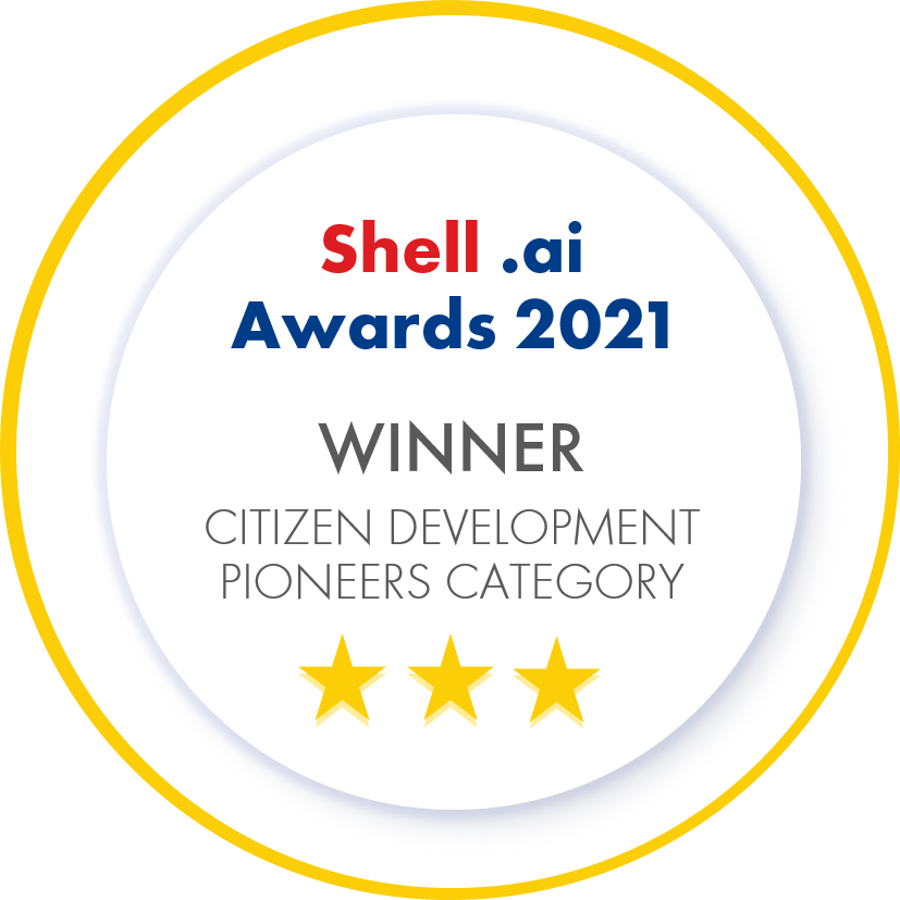 Shell.ai Awards 2021|Citizen Development Pioneers Category - Winner ...