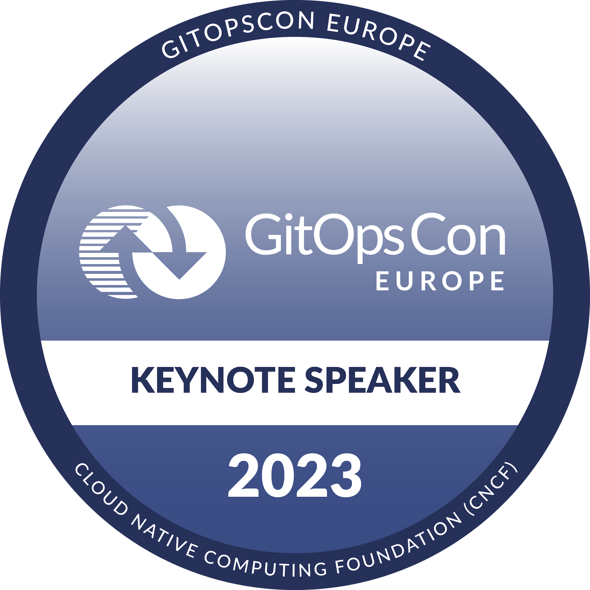 Keynote Speaker: GitOpsCon Europe 2023 - Credly