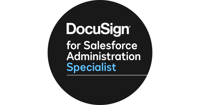 DocuSign for Salesforce Administration Specialist - Credly