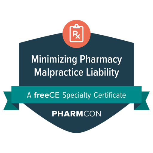 Minimizing Pharmacy Malpractice Liability - Credly