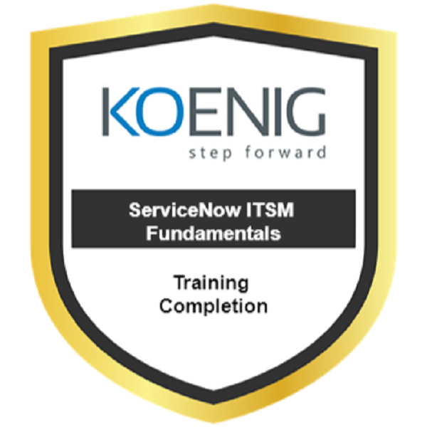 ServiceNow ITSM Fundamentals - Credly