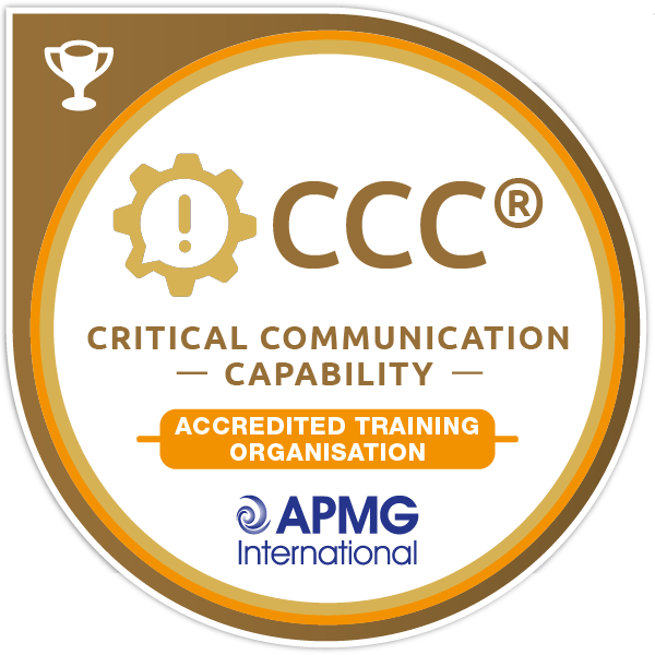 APMG Accredited Training Organisation - Critical Communication Capability Foundation - Credly