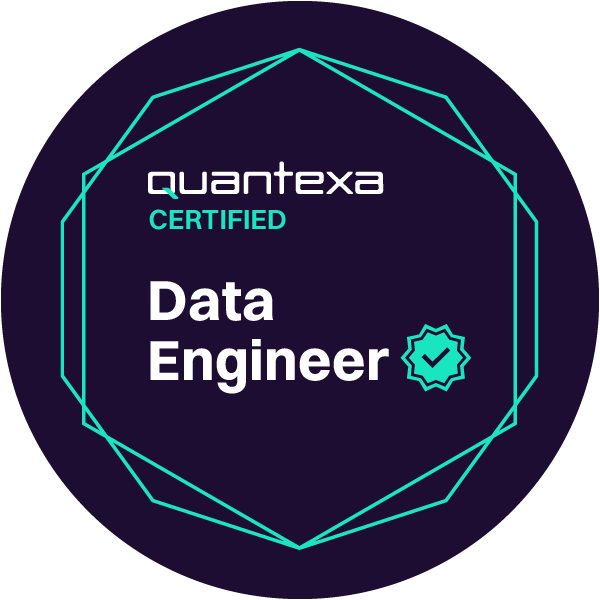 Quantexa Certified Data Engineer - Credly