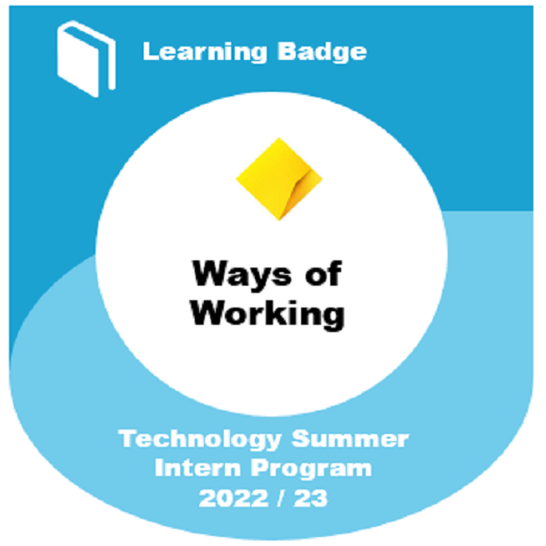 Ways of Working Learning Pathway - Credly