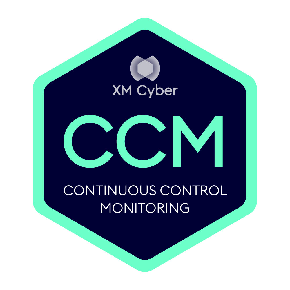 XM Cyber- CCM End User Training - Credly