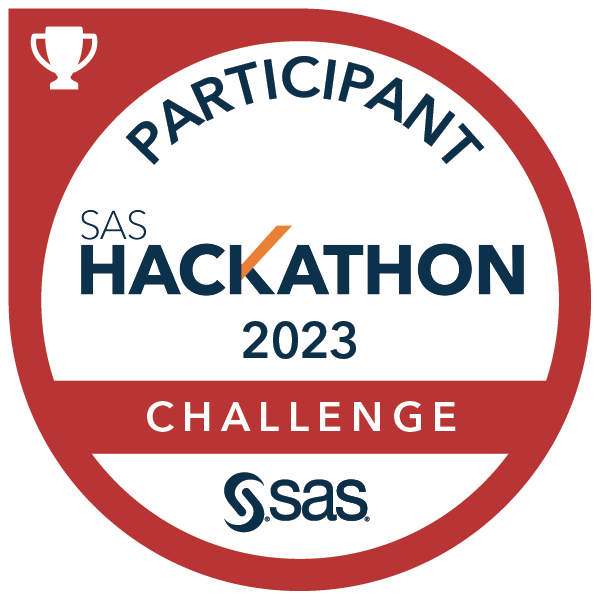 2023 SAS Hackathon Participant - Credly