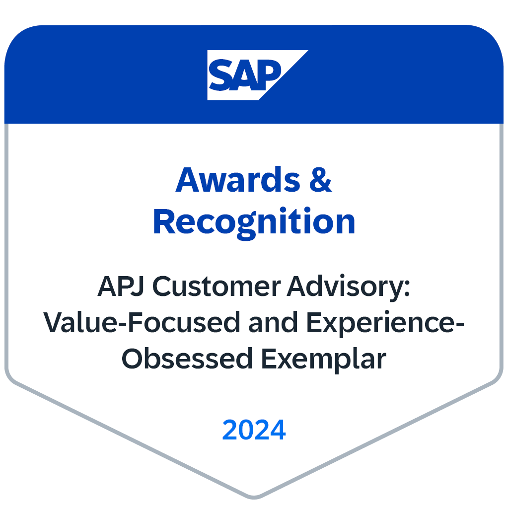 Awards and Recognition 2024 - APJ Customer Advisory: Value-Focused and Experience-Obsessed ...