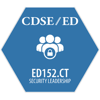 CDSE Certificate in Security Leadership ED152.CT - Credly