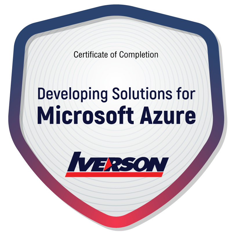 Developing Solutions for Microsoft Azure - Credly