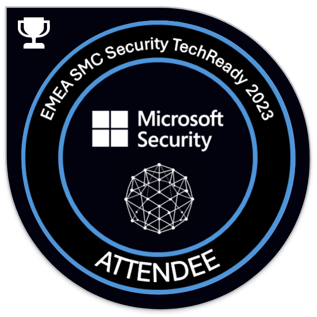 Microsoft Security - Security TechReady Q2 - November 2023 - Credly