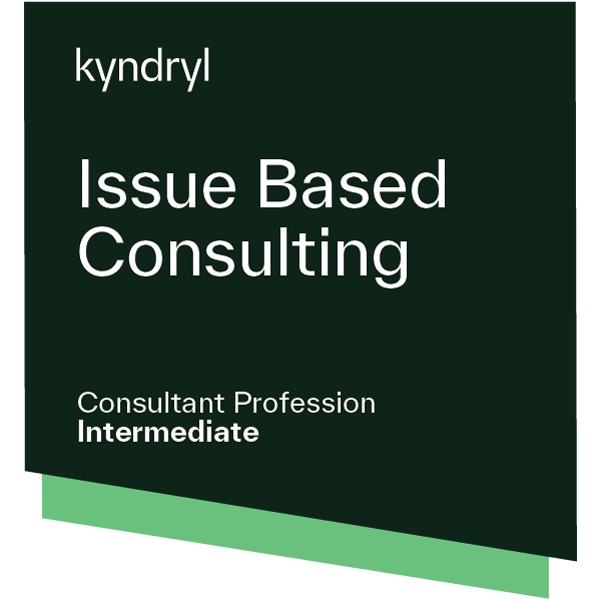 Issue Based Consulting - Credly
