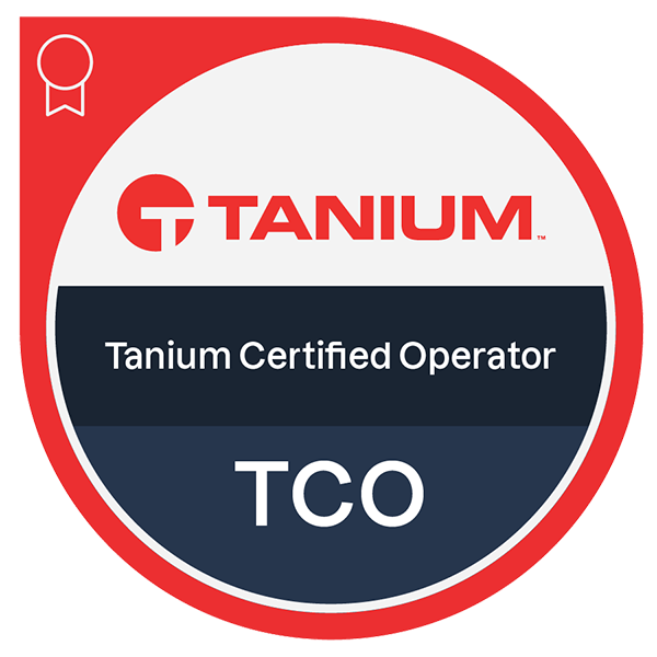 Tanium Certified Operator - Credly