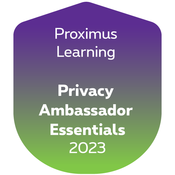 Privacy Ambassador Essentials (2023) - Credly