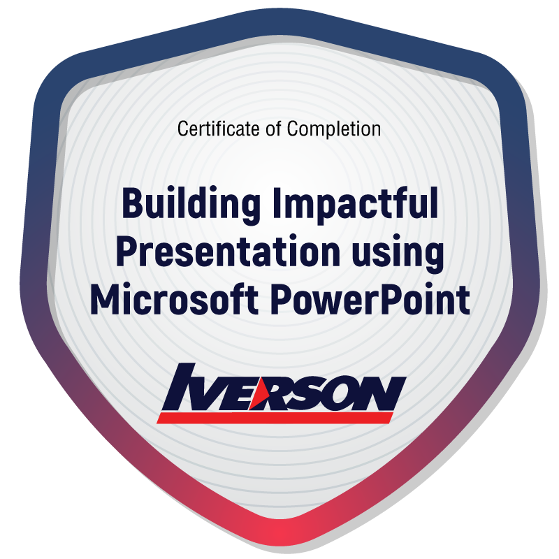 Building Impactful Presentation using Microsoft PowerPoint - Credly