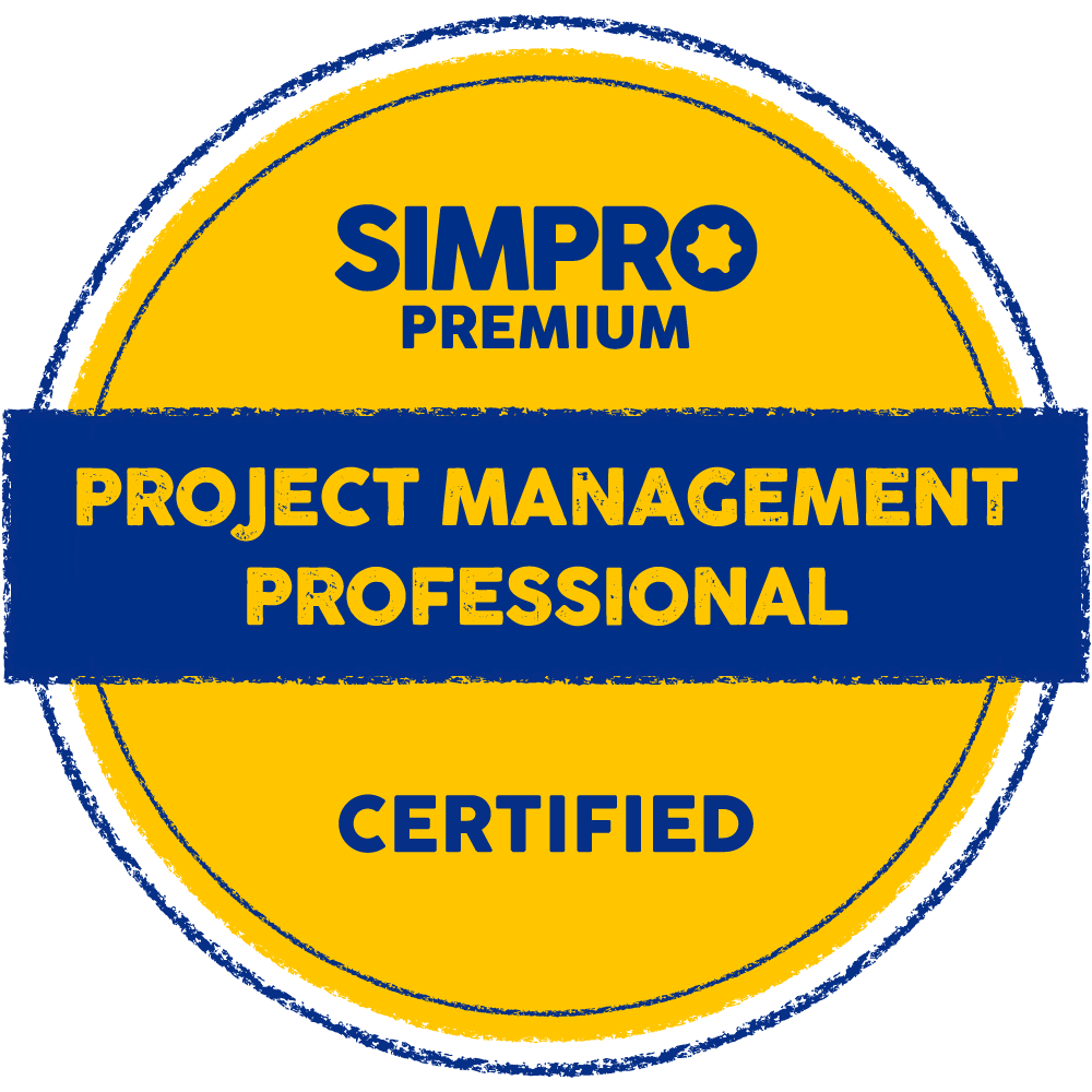 Simpro Premium Certified: Project Management - Credly