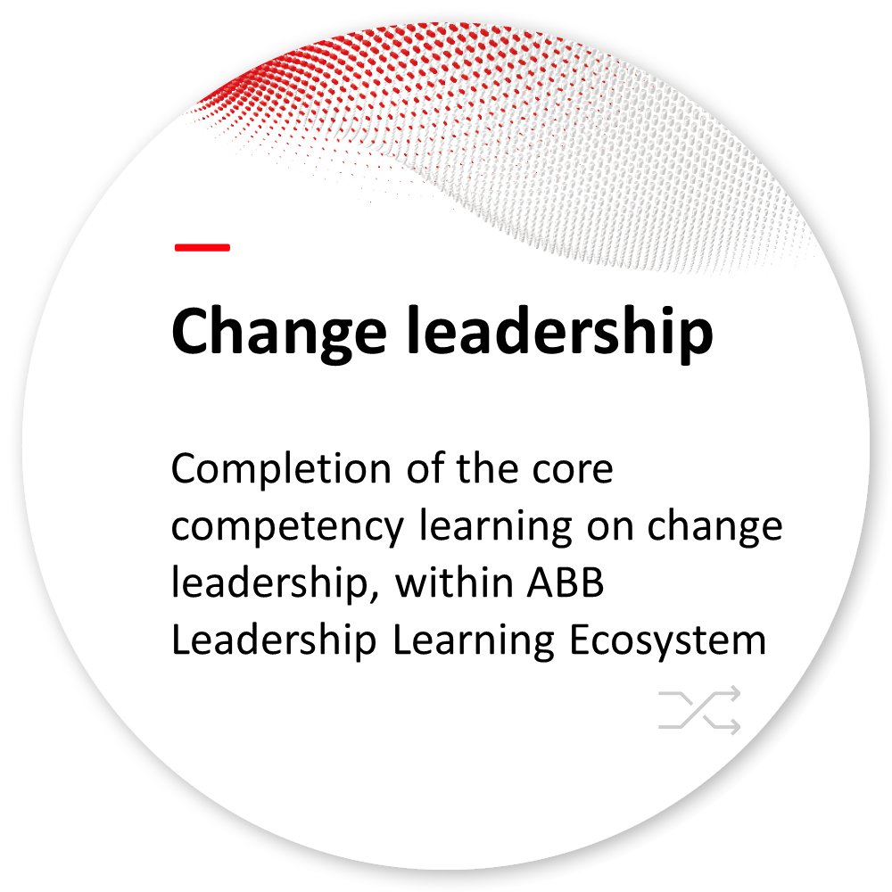 Core Competencies - Change Leadership - Credly