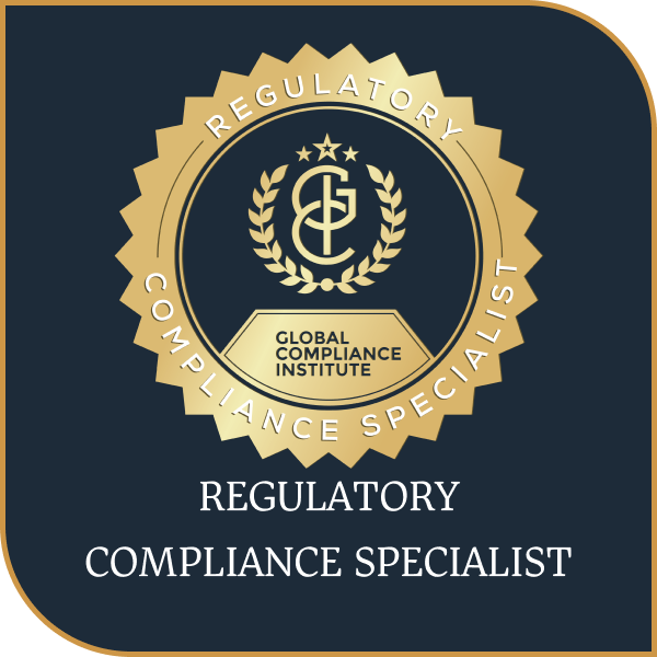 RCS – REGULATORY COMPLIANCE SPECIALIST - Credly