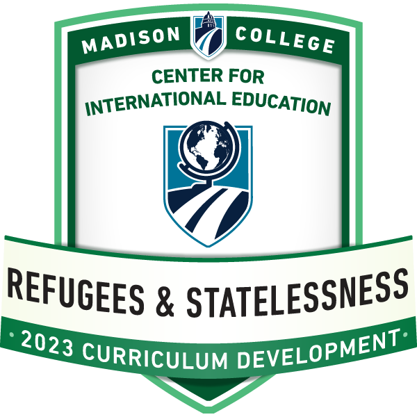 Refugees & Statelessness Curriculum Development 2023 - Credly