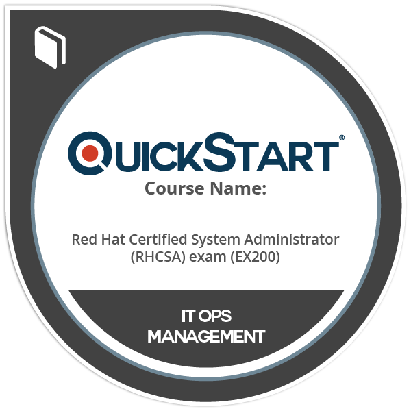 Red Hat Certified System Administrator (RHCSA) exam (EX200) - Credly