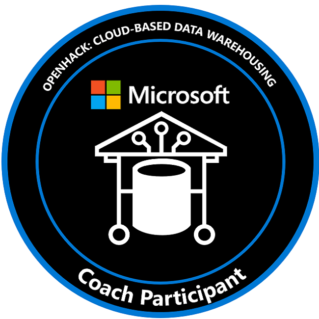 OpenHack: Cloud-based Data Warehousing Coach - Credly