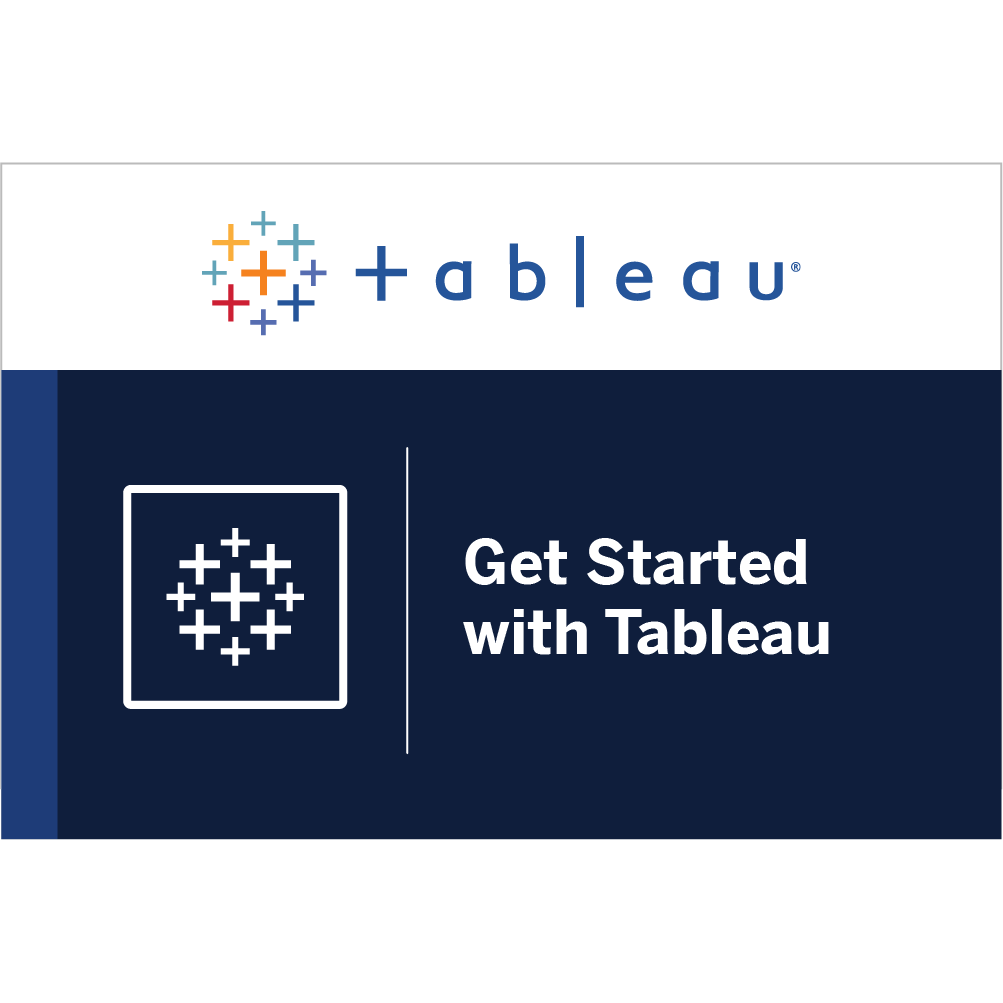Get Started with Tableau - Author - Credly