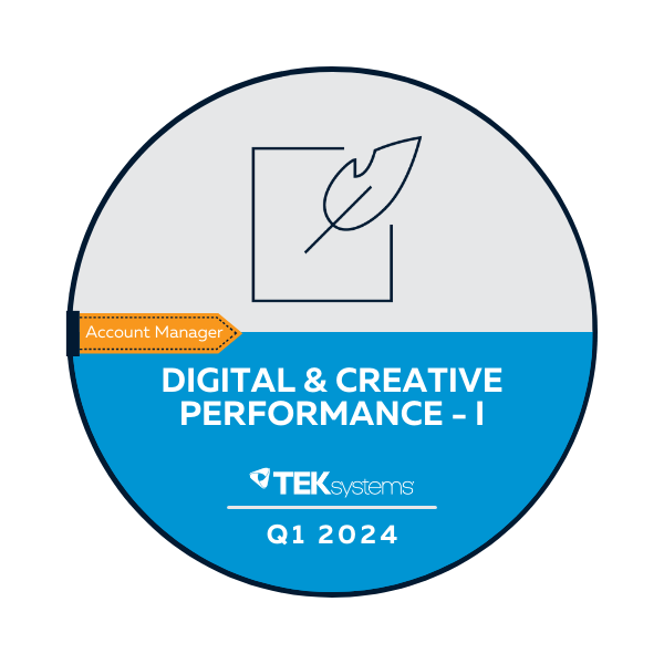 Sales Digital and Creative Performance - I Q1 2024 - Credly