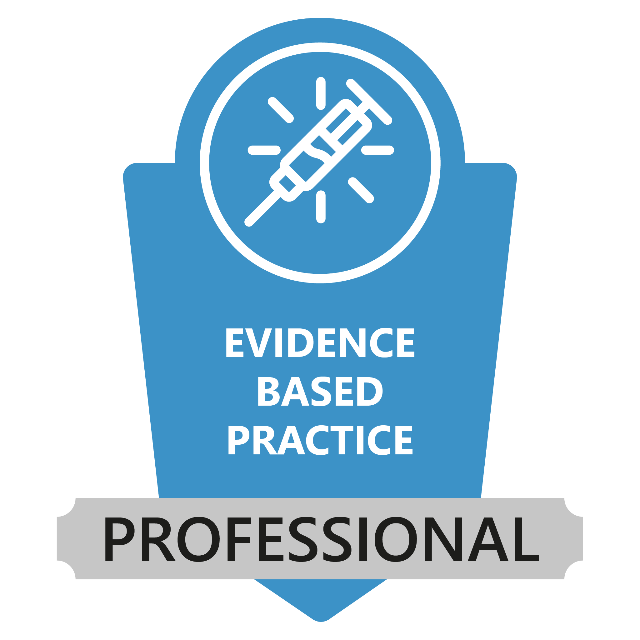 Evidence-Based Practice -Professional Level - Credly