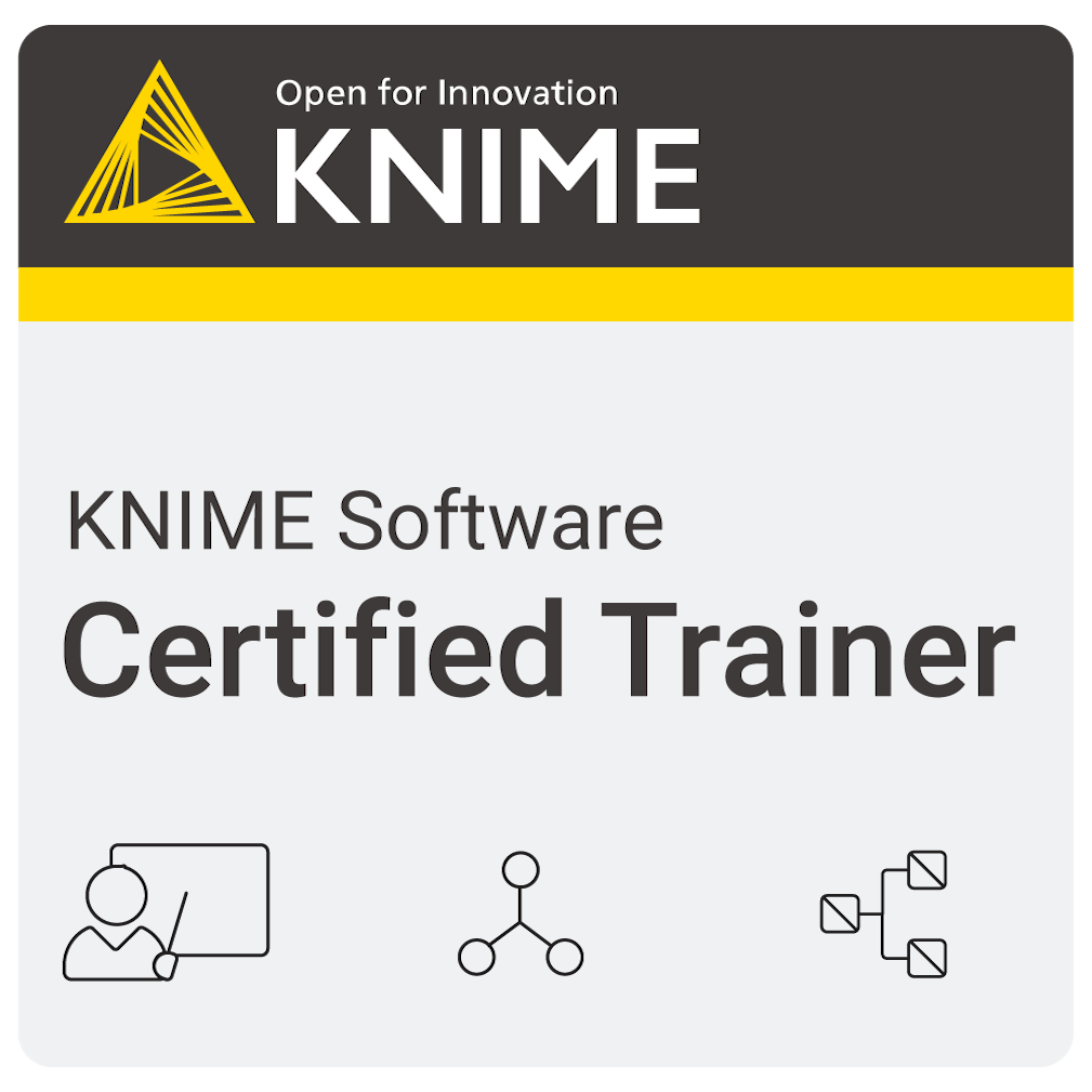 KNIME Certified Trainer - Credly