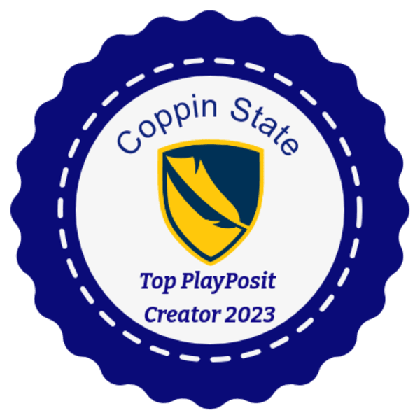 Top PlayPosit Creator - Credly