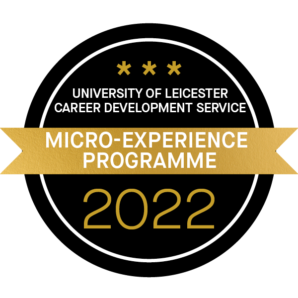University of Leicester Micro-Experience Programme - Credly