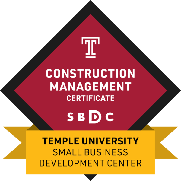 Construction Management Certificate - Credly