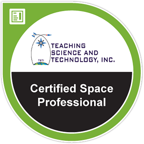 Certified Space Professional - Credly