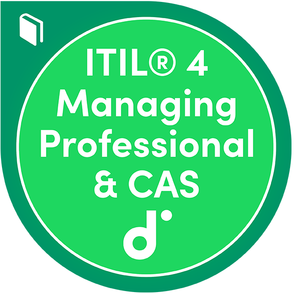 ITIL® 4 Managing Professional & CAS - Credly