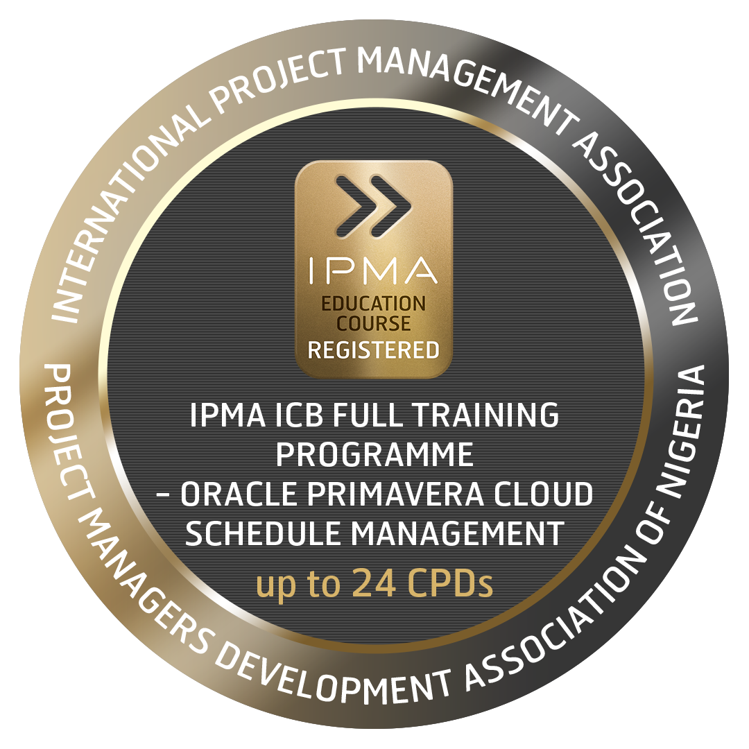 IPMA registered education course - Oracle Primavera Cloud Schedule ...
