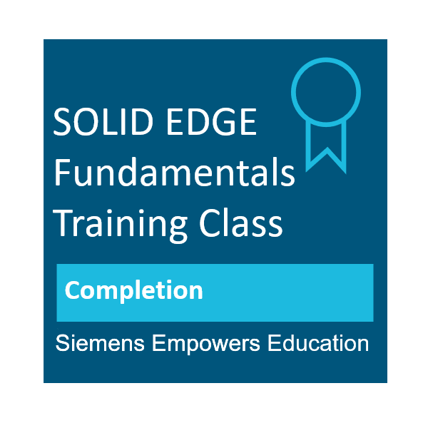 Solid Edge Fundamentals Training Class - Credly