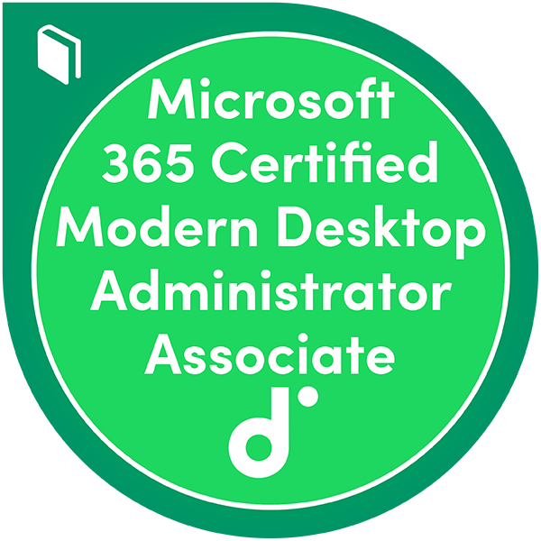 Kursteilnahme: Microsoft 365 Certified: Modern Desktop Administrator ...