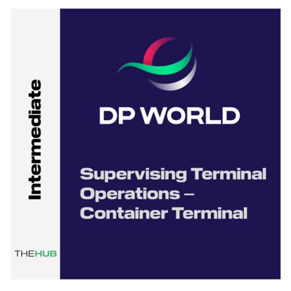 Supervising Terminal Operations - Container Terminal - Credly