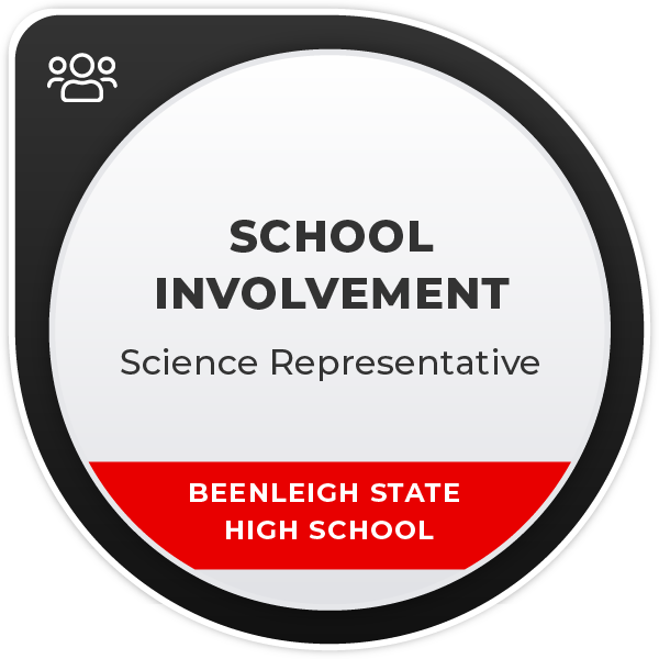 Science Representative Badge - Credly