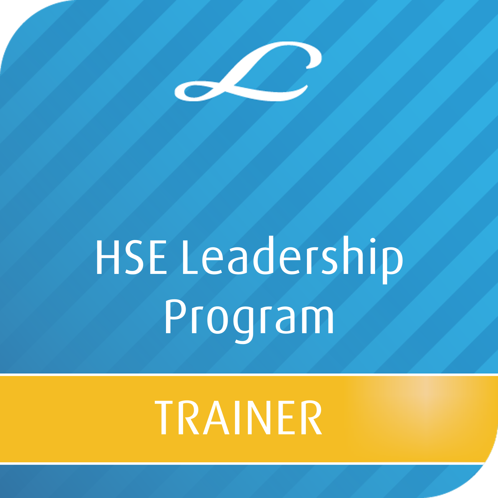 HSE Leadership Program - Trainer - Credly