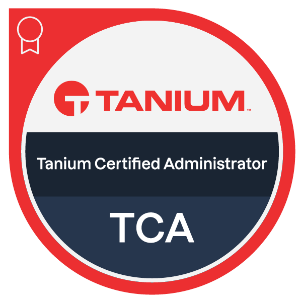 Tanium Certified Administrator - Credly