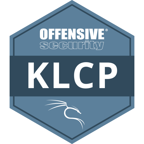 Kali Linux Certified Professional (KLCP) - Credly
