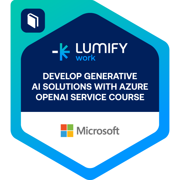 Microsoft AI-050T00 - Develop Generative AI Solutions with Azure OpenAI Service Course ...