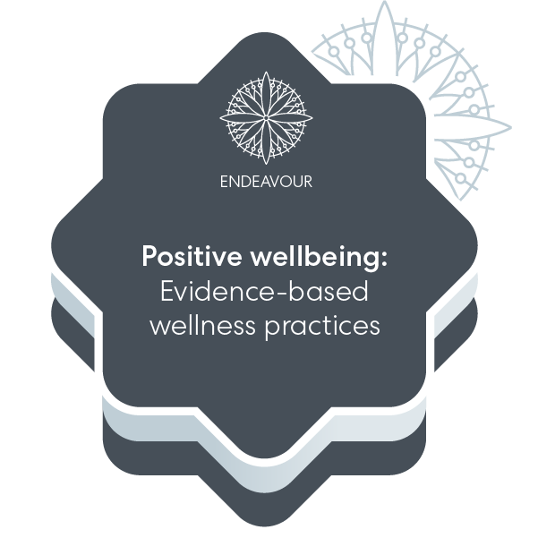 Positive wellbeing: evidence-based wellness practices - Credly