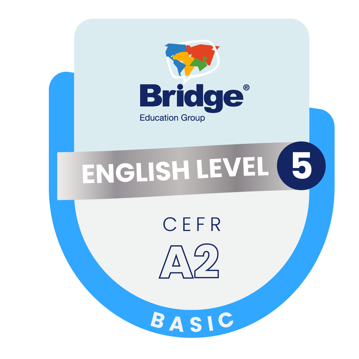 Bridge - English Level 5 - Basic - CEFR A2 - Credly