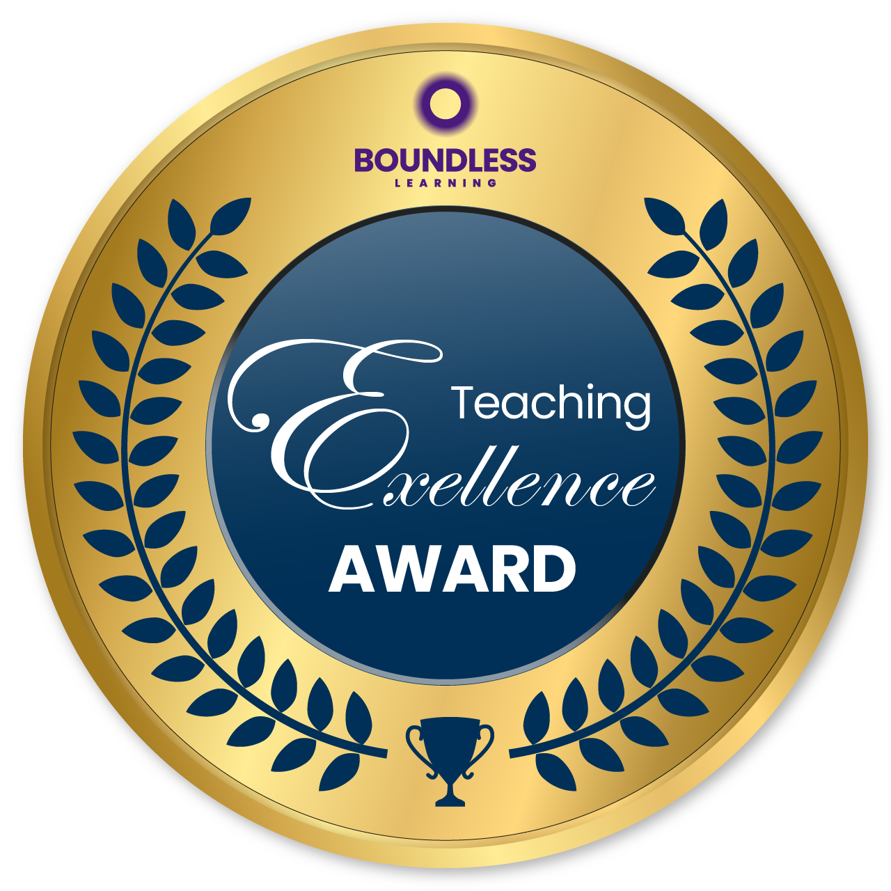 Gold Teaching Excellence Award (TP5) - Credly